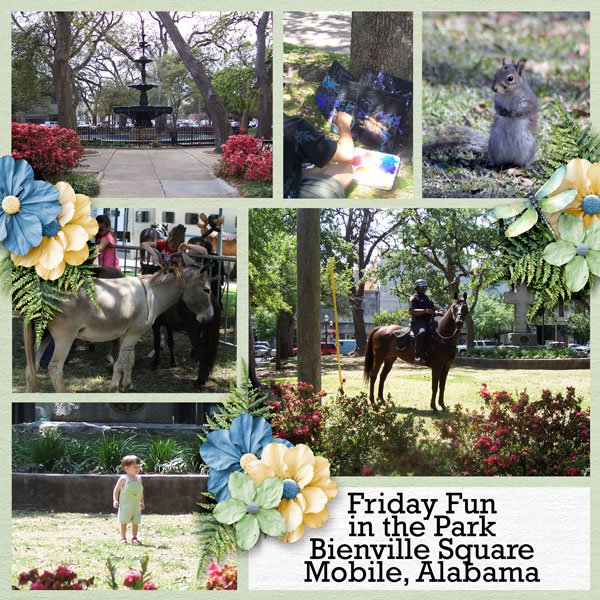 Friday Fun Day in the Park | GingerScraps Forums