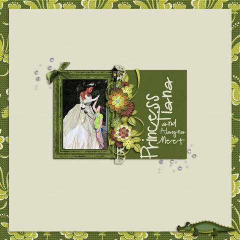 Princess Tiana meets Alayna | GingerScraps Forums