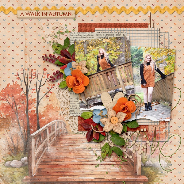 Walk in Autumn | GingerScraps Forums